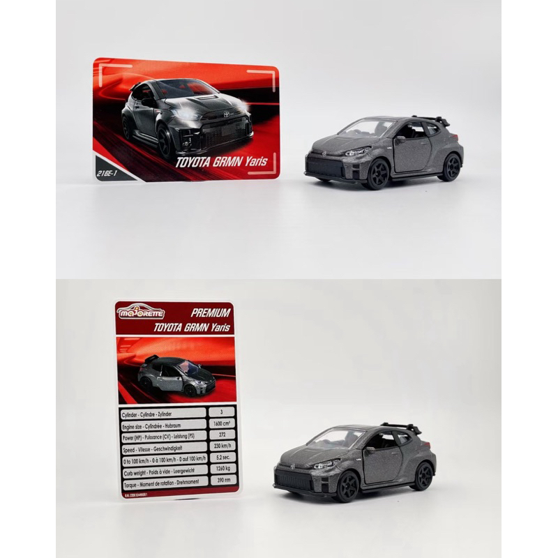 Majorette Premium Toyota GRMN Yaris (Black) | Shopee Philippines