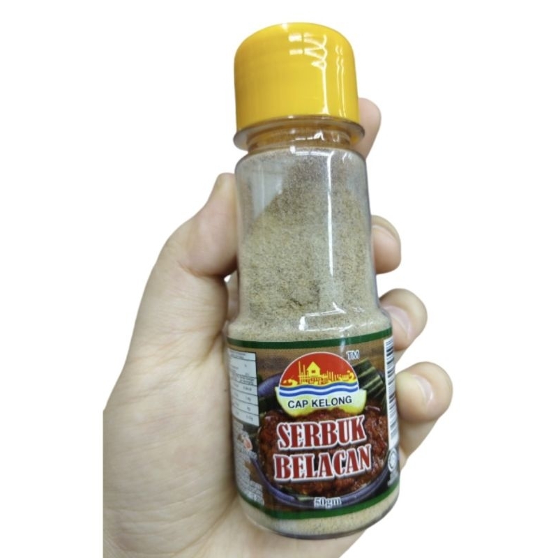CAP KELONG Belacan Crushed Powder Belacana Shrimp Paste Powder 50g ...
