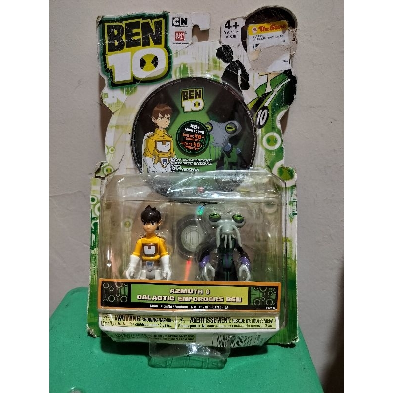 Ben 10 - Azmuth & Galactic Enforcers Ben - Box and card crashed ...
