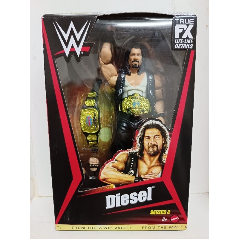 Mattel WWE Elite From The Vault Diesel Wrestling Action Figure | Shopee ...
