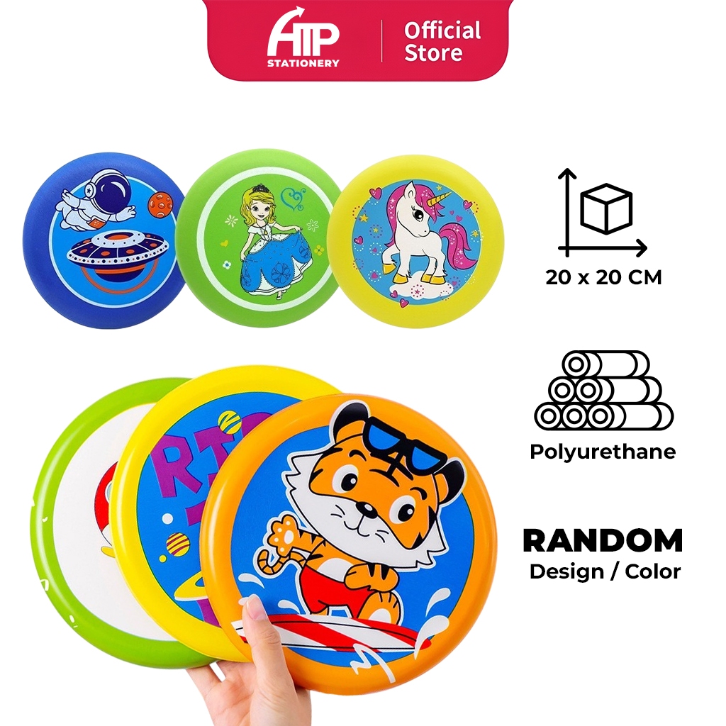 Cartoon Design Soft EVA Flying Disc Frisbee Throwing Disc Beach Camping ...