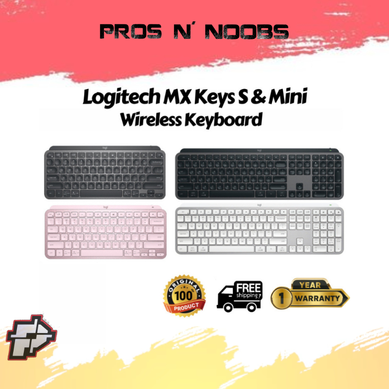 Logitech MX Keys S Wireless Keyboard/ MX Keys Mini | Shopee Philippines