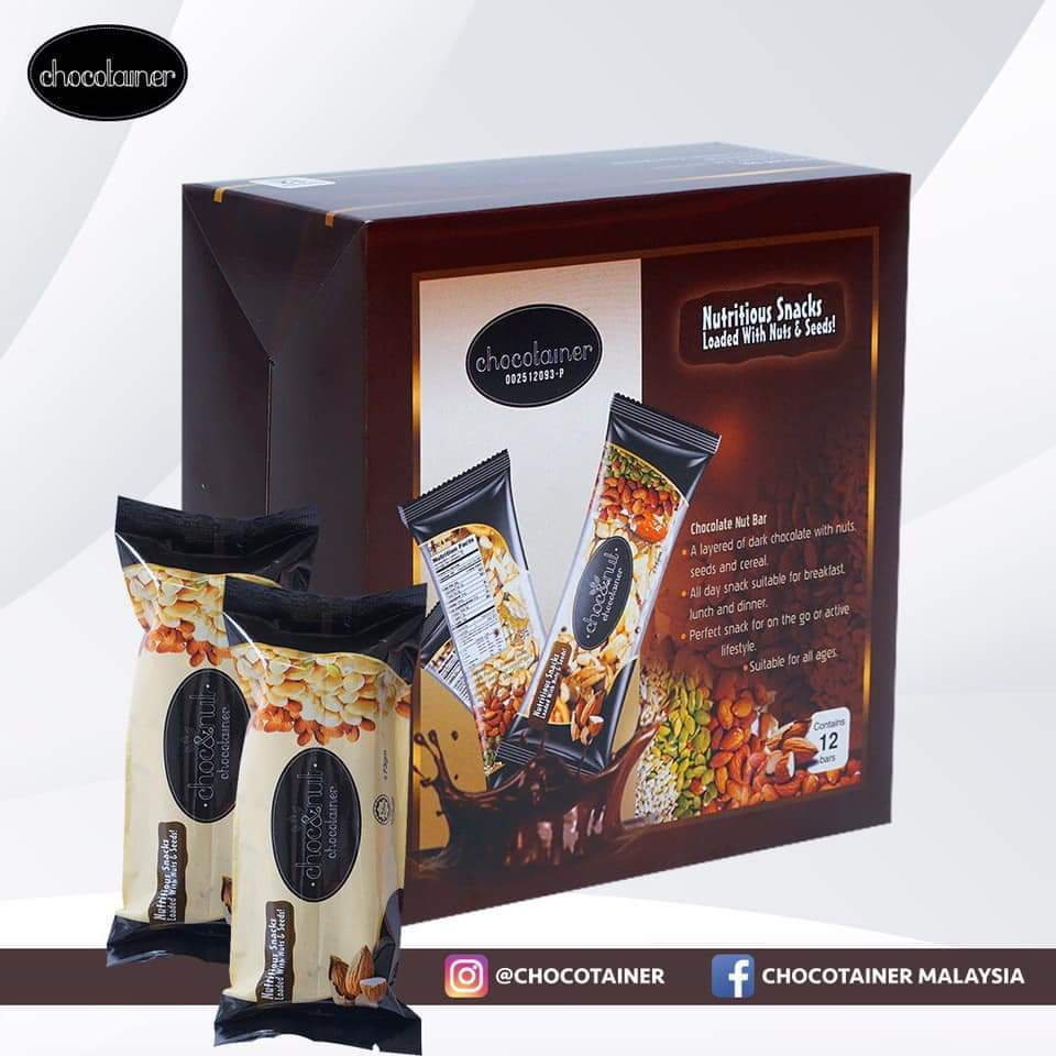 Set Jimat! 1 Box CHOC & NUT Choc By Chocotainer - ADD ON SPEACIAL ITEMS ...