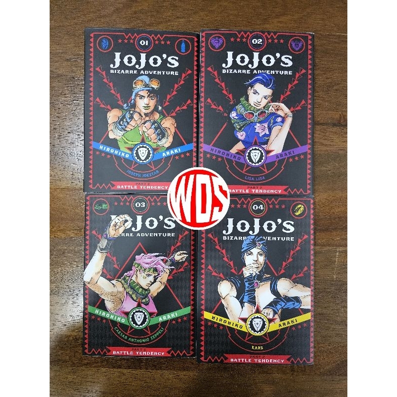 Manga Jojo S Bizarre Adventure Part 2 Battle Tendency Volume 1 4