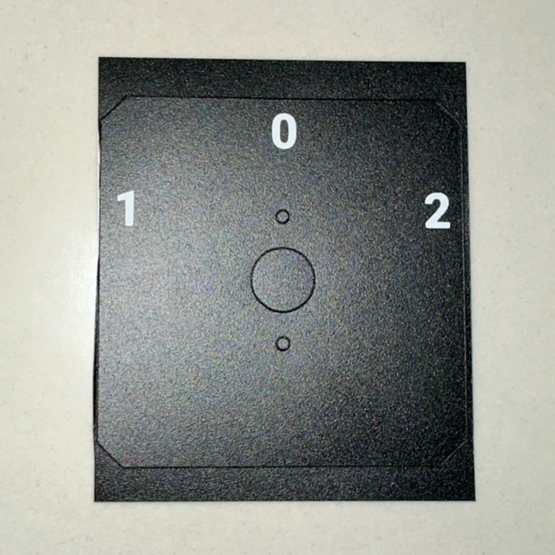 Wega WY29067 1-0-2 Power Switch Label Sticker | Shopee Philippines