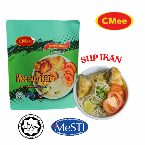 Cmee * Halal * Mee Sup Ikan/Fish Soup Baking/Sweet Fish Noodles/Non ...