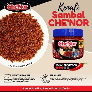 Che Nor Shrimp Sambal 250g | Shopee Philippines