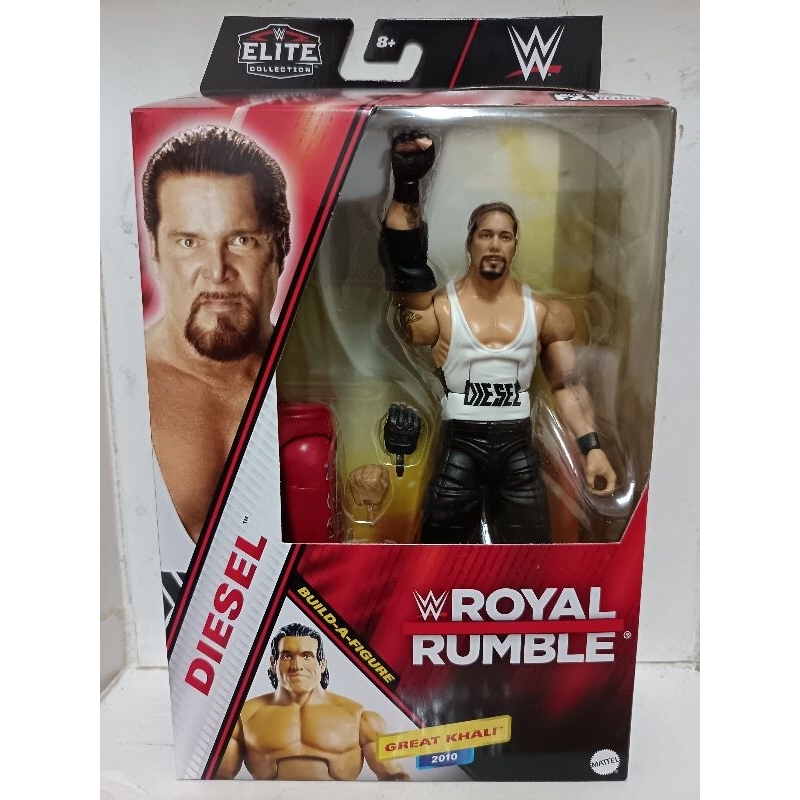 Mattel WWE Elite Royal Rumble Diesel Wrestling Action Figure | Shopee ...