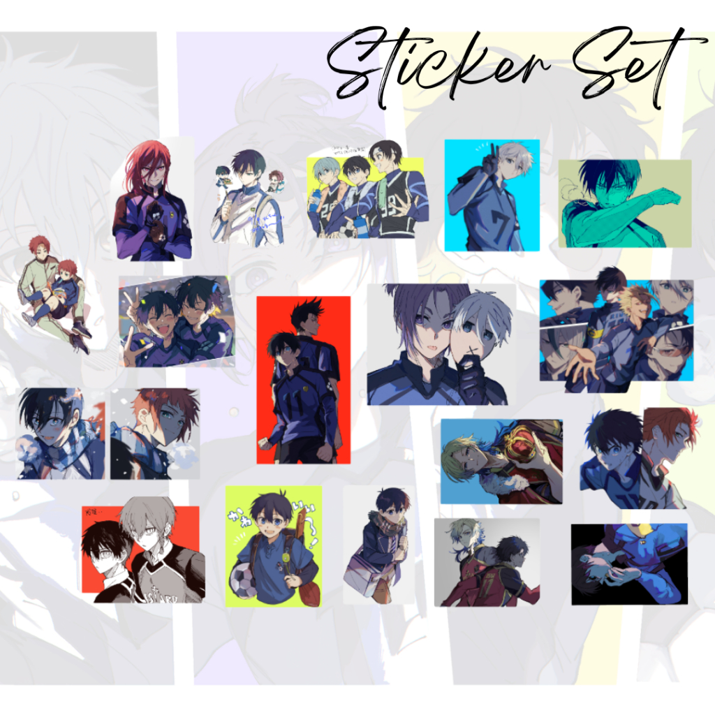 Anime Sticker pack in set - Blue Lock | Shopee Philippines