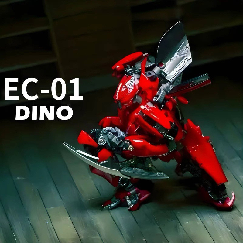 Transformer Toy EC-01 DINO K Version UT Ferrari Movie 3 Autobots Alloy ...