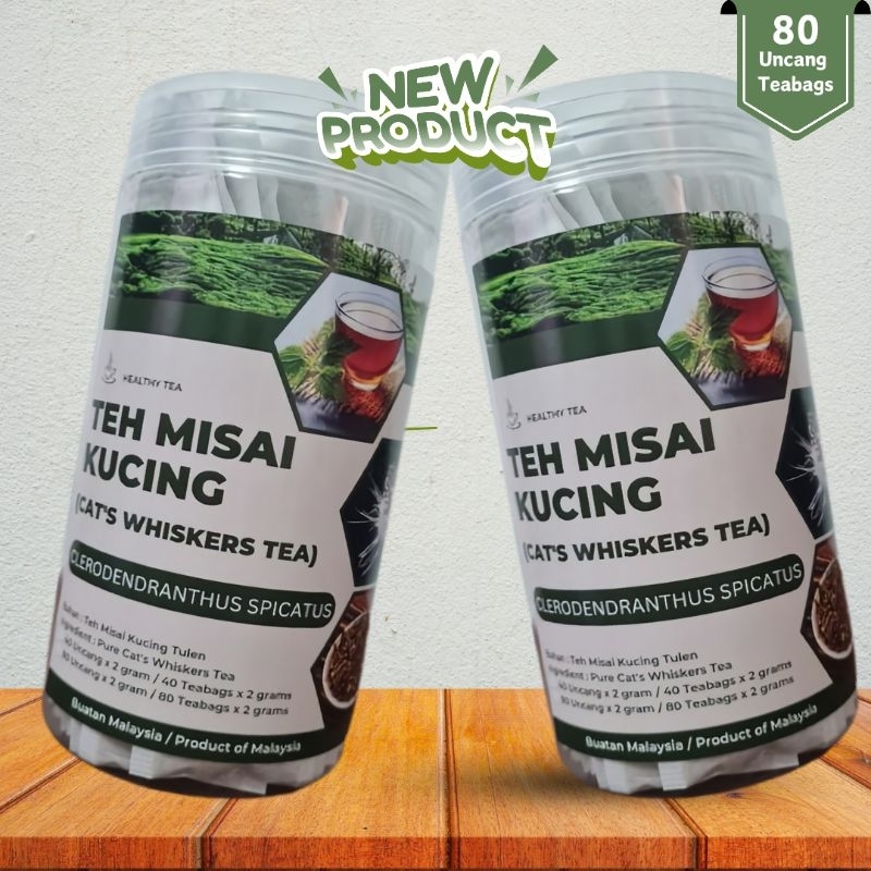Teh Misai Kucing Tulen (40/80 Uncang) / Pure Cat's Whiskers Tea (40/80 ...