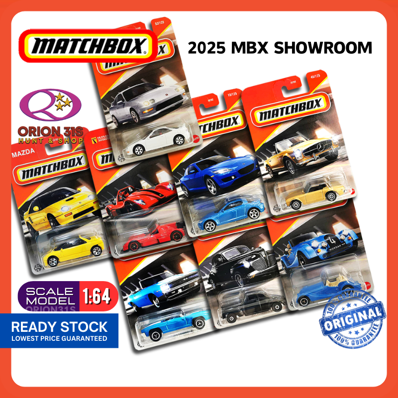 Matchbox 2025 MBX Showroom Acura Integra Type R/ Mazda RX-8/ Autozam ...