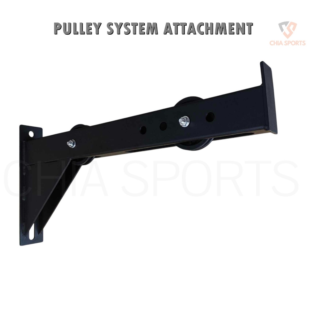 Premium Pulley System Attachment DIY Cable Lat Pulldown Low Row Back ...