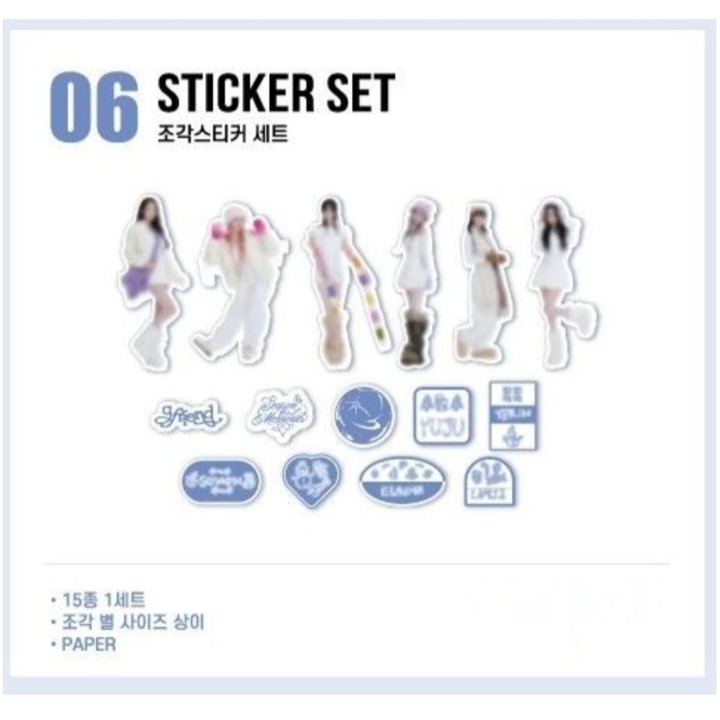 Gfriend Official Concert MD Sticker Set | Shopee Philippines