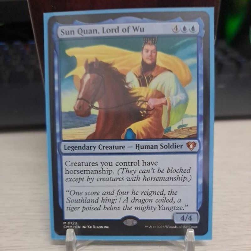 MTG Sun Quan, Lord of Wu (CMM)(Mythic) | Shopee Philippines