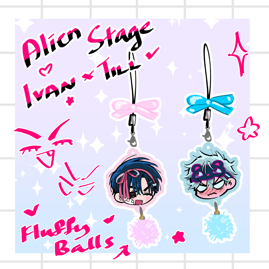 ALIEN STAGE IVTI IVAN & TILL Phone Charms | Shopee Philippines