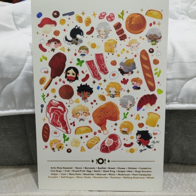 Dungeon Meshi Delicious in Dungeon Fanart Merchandise | Shopee Philippines