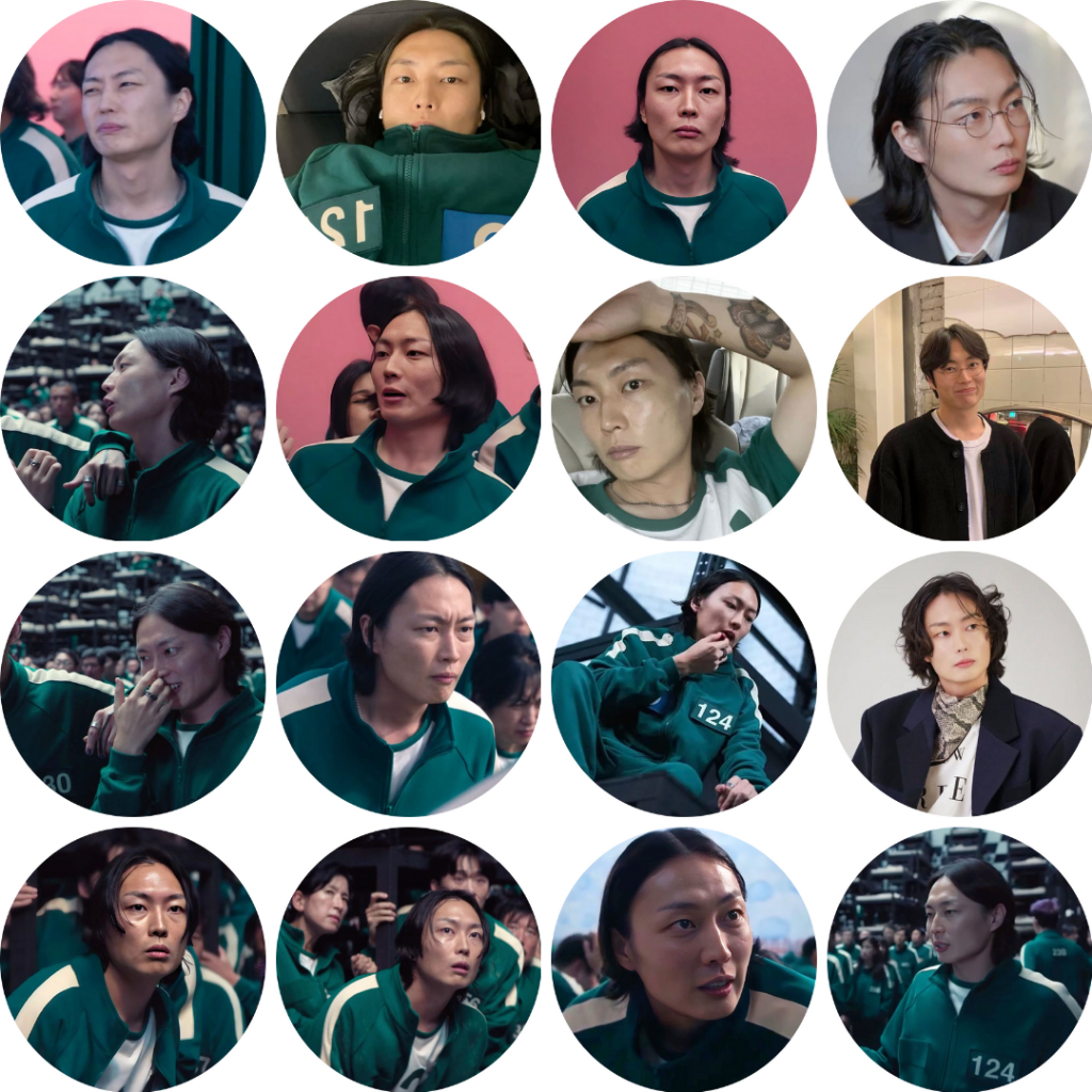 Squid Game Nam Gyu Player 124 Button Badge 58mm | Shopee Philippines