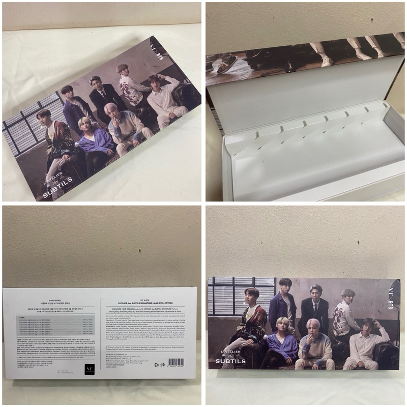 VT X BTS L’atelier des Subtils Signature Hand Collection (EMPTY BOX ...