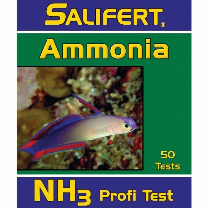 Salifert - Ammonia Test Kit Measure Nh3 Level In Your Aquarium Reef ...