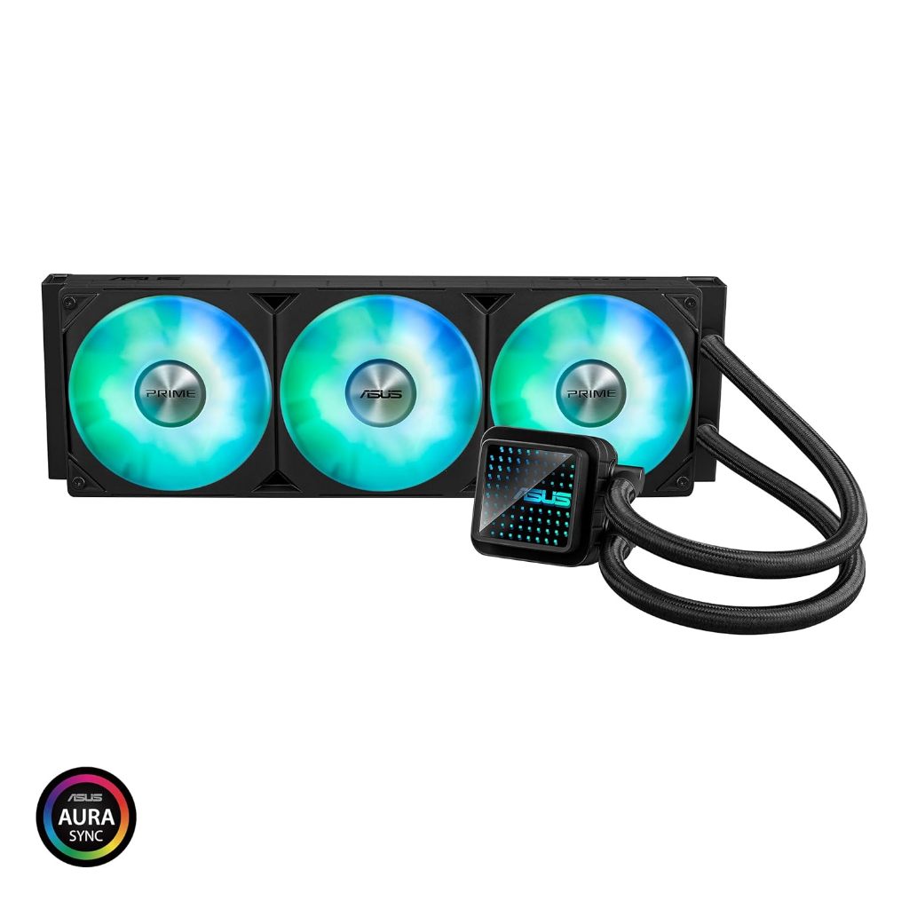 ASUS Prime LC 360 ARGB - AIO Liquid CPU Cooler With Infinity Mirror ...