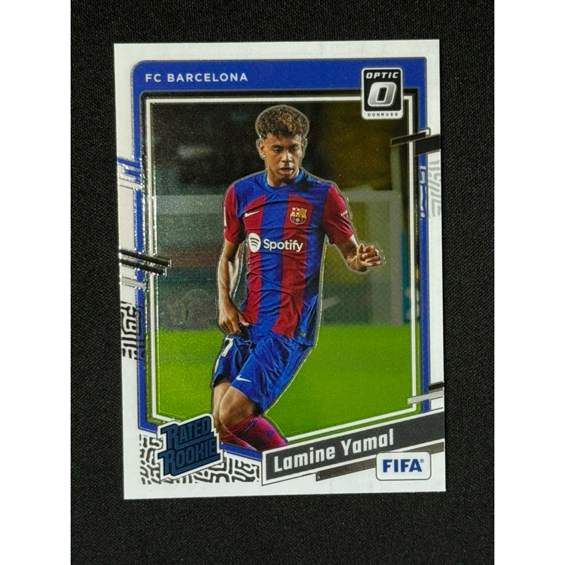 Lamine Yamal RC - 2023/24 Panini Optic Chrome Base Rookie Card | Shopee ...