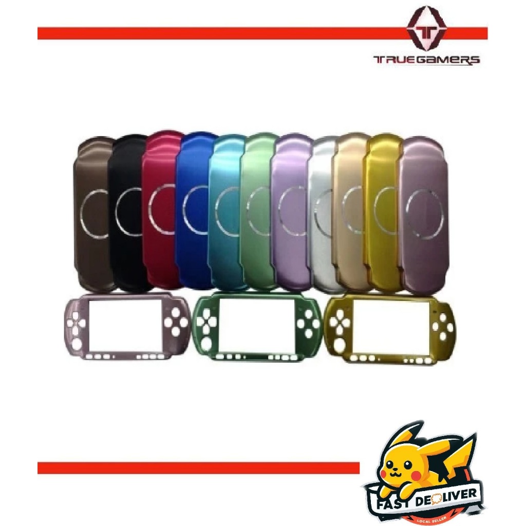 Sony Psp Playstation Portable 2/3k 2000/3000 Aluminum protection chrome ...