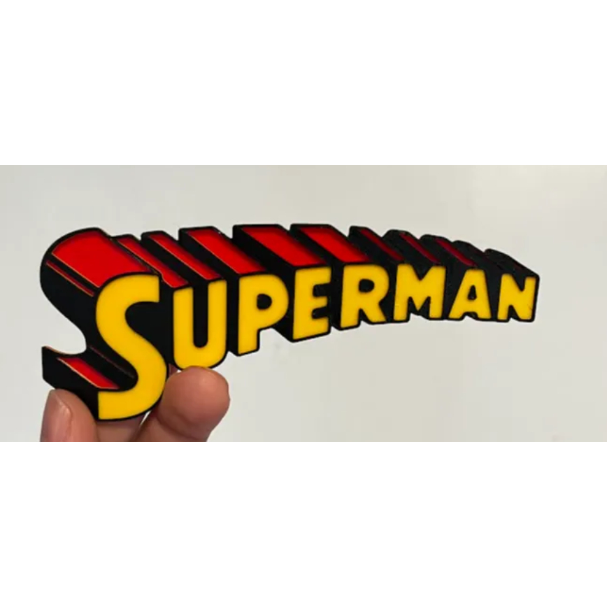Superman 3D Logo Or Fridge Magnet | Shopee Philippines