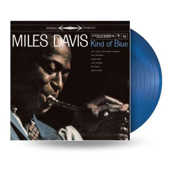 Miles Davis - Kind Of Blue ( Limited Edition Blue Color Vinyl / LP ...