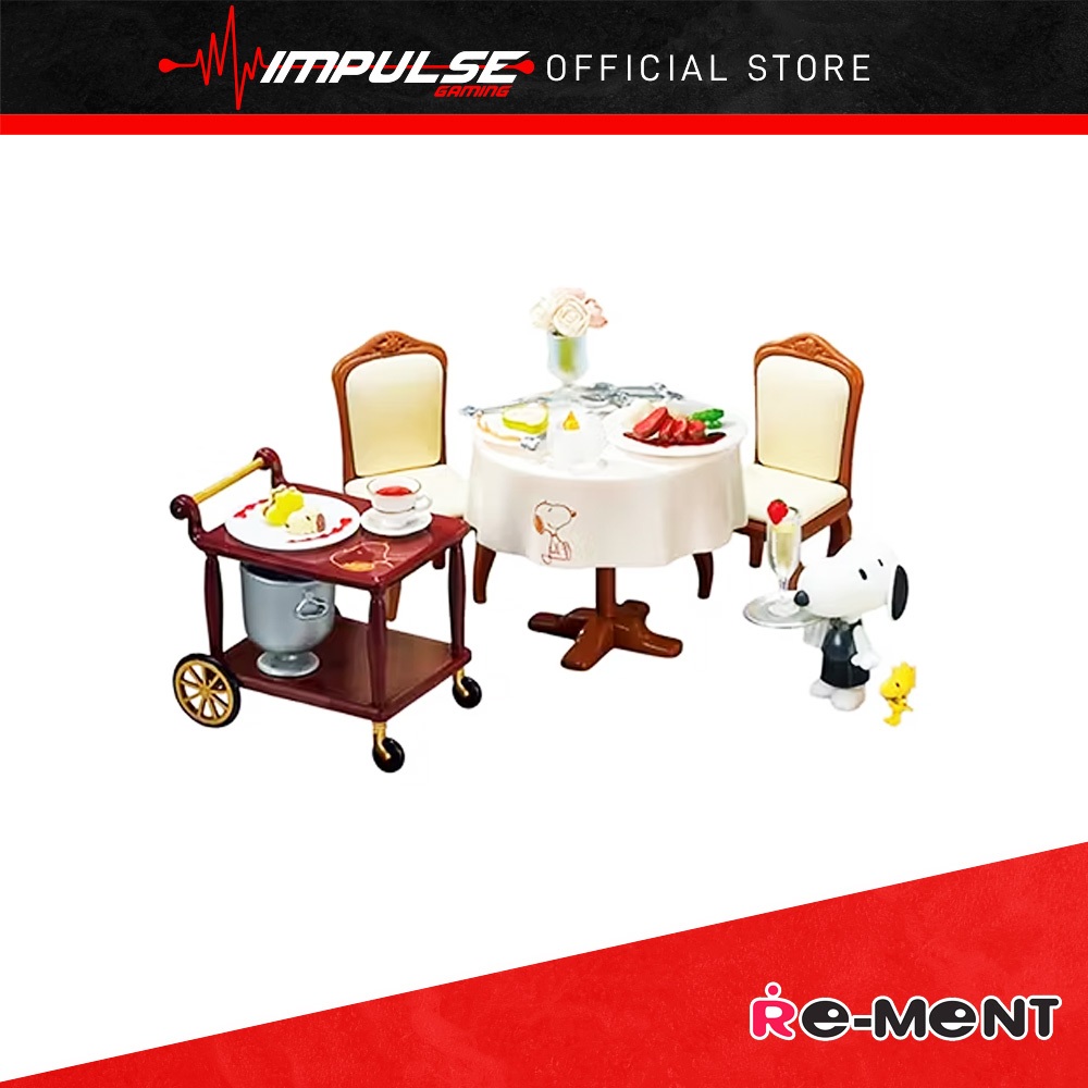 Re-ment Peanuts Snoopy Restaurant Series [Blind Box / Full Case] 史努比 餐厅系列 [盲盒 / 端盒] | Shopee ...