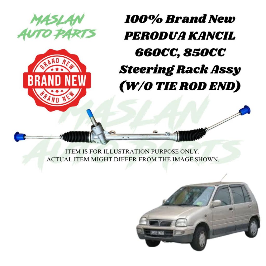 Perodua KANCIL 660cc, 850cc 100% Brand New OEM Power Steering Rack (W/O ...