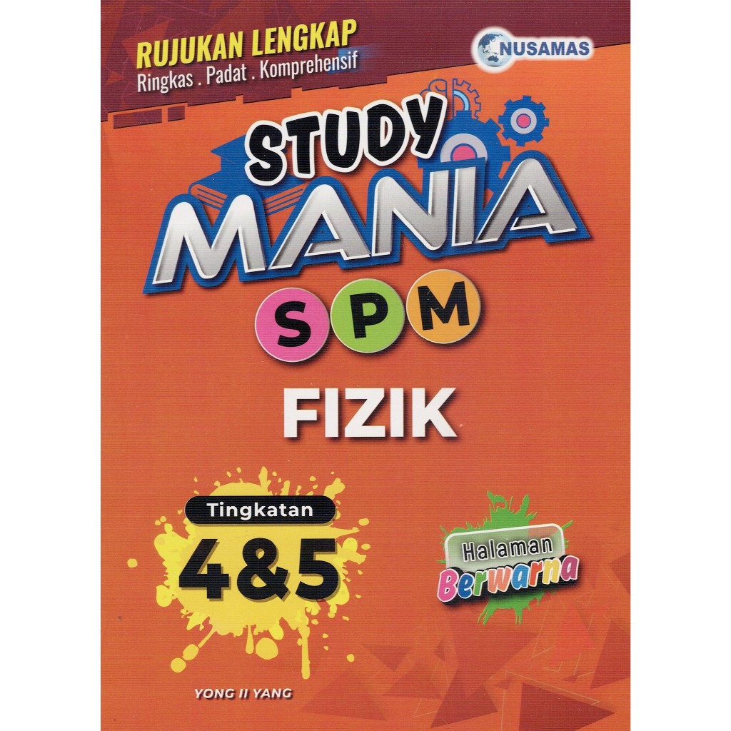 REFERENCE BOOK (2025): STUDY MANIA SPM PHYSICS LEVEL 4&5 (PAGES OF COLORED) | Shopee Philippines