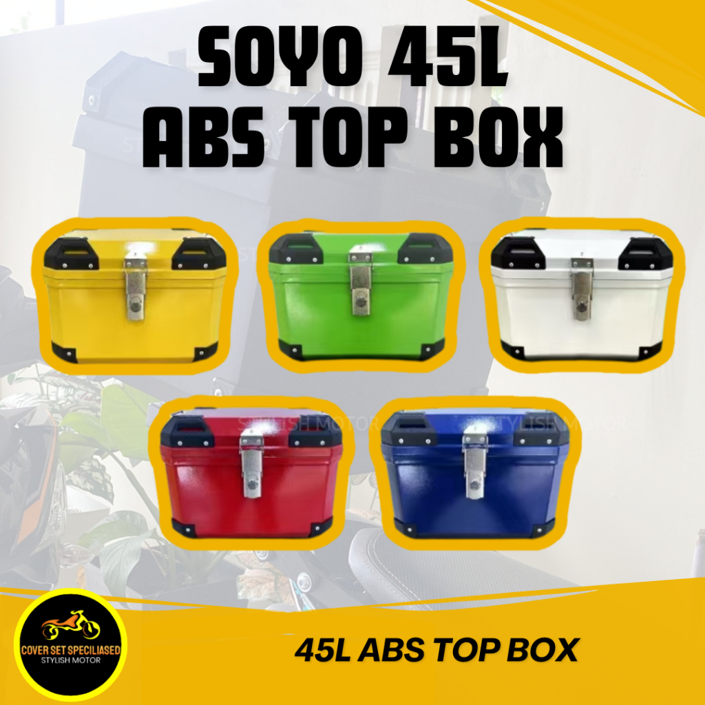 SOYO Topbox ABS Box Motor 45L Top Box Motor Jbstyle Motorcycle Box ...