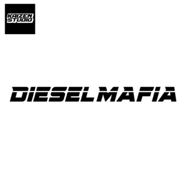 KAIZEN STUDIO Diesel Mafia Car Bike Motorcycle Outdoor Cermin Kereta ...