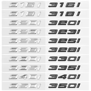 Emblem Belakang BMW 3 Series 318i 320i 323i 325i 328i 330i 320d 330d ...