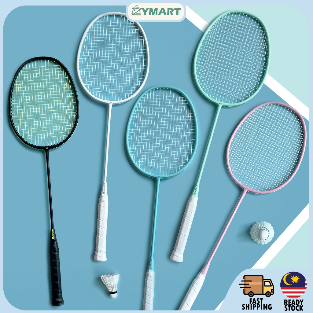 Aluminum Fiberglass Badminton Racket 25lbs Aesthetic & Minimalist Matt ...
