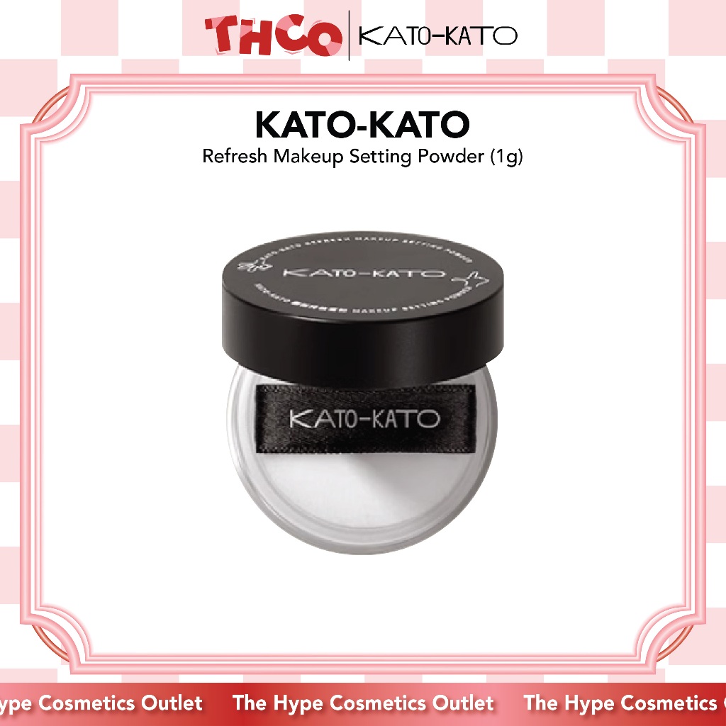 KATO-KATO Refresh Makeup Setting Powder (1g) KatoKato 刷新定妆散粉小样 (1g ...