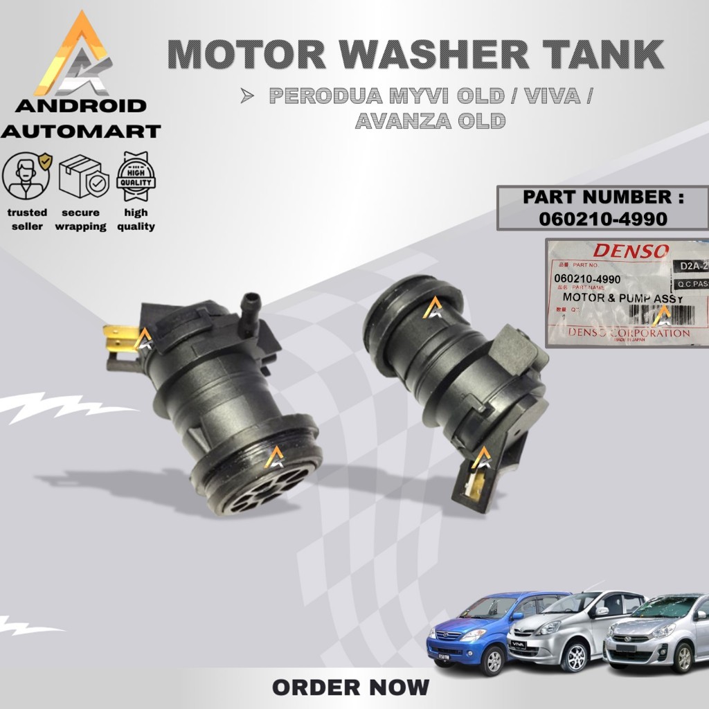 DENSO PERODUA MYVI OLD / VIVA / AVANZA OLD MOTOR WASHER TANK Tangki ...