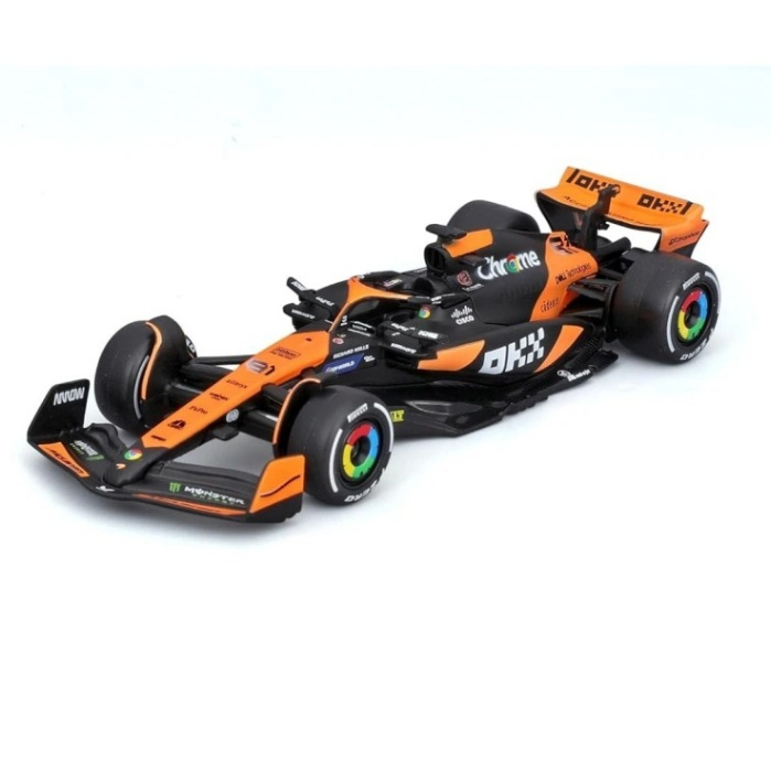 BBURAGO Burago 1:43 F1 Racing MCLAREN F1 Team 2024 MCL38 Miami 81 Die ...