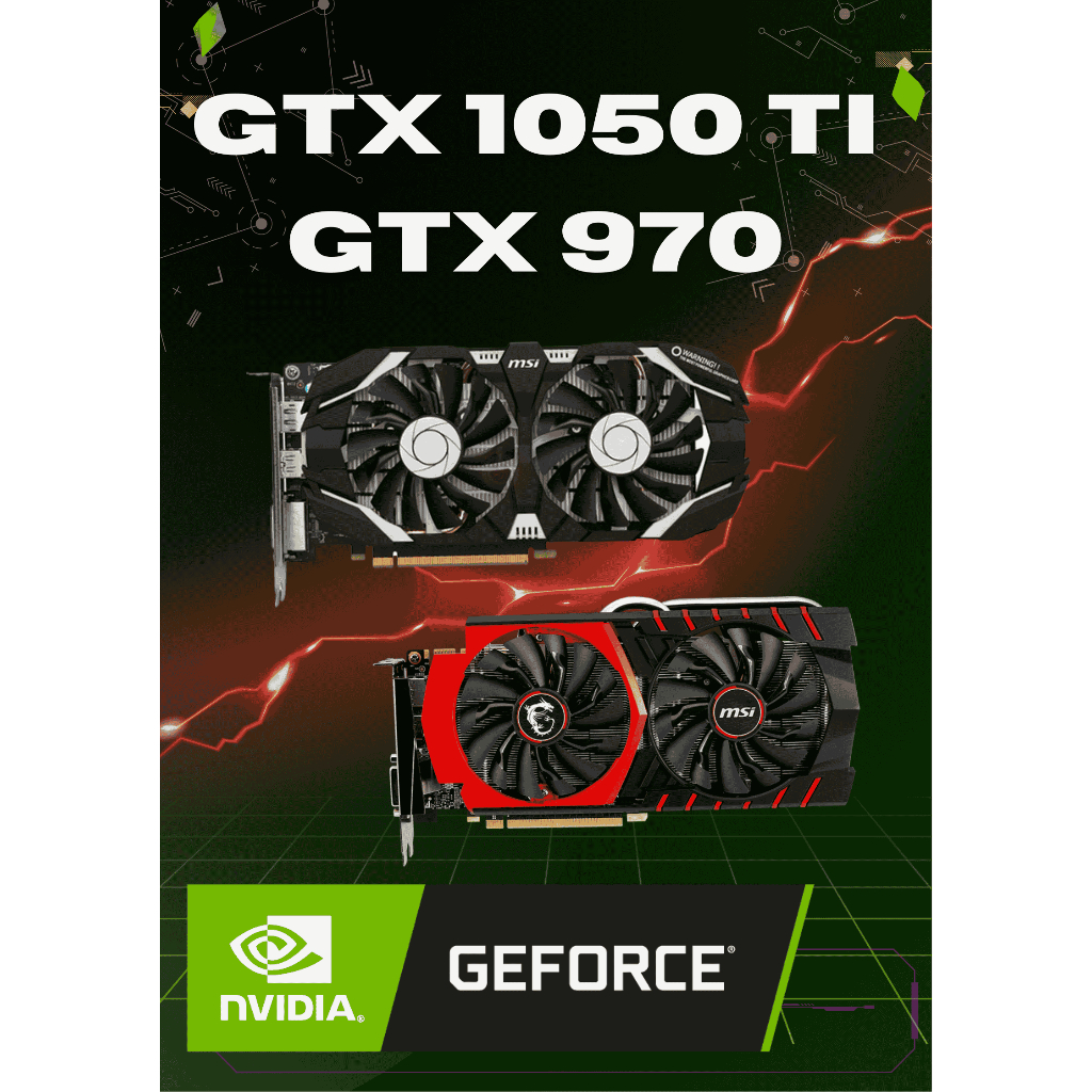 GTX 1050 Ti 4GB GTX 970 Graphic card | Shopee Philippines