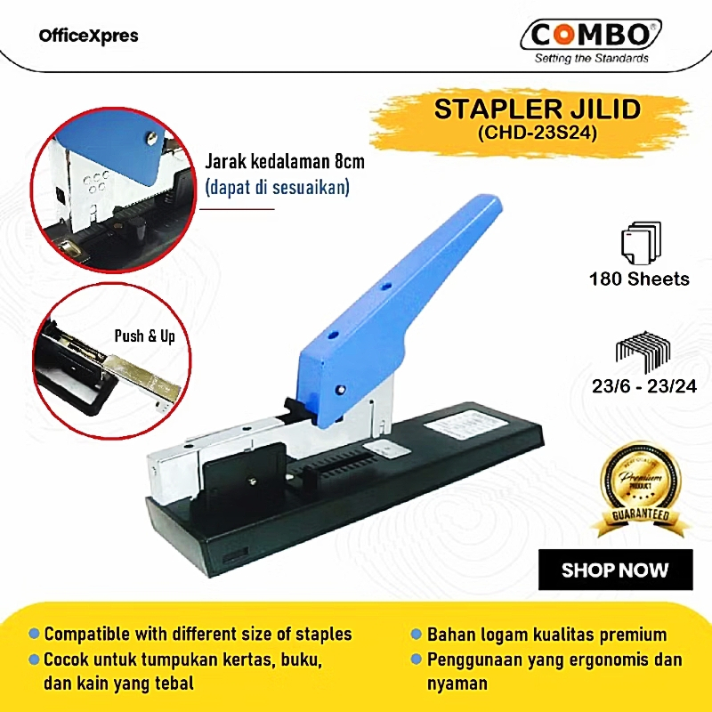 COMBO Heavy Duty Volume Stapler 23S13 | Shopee Philippines