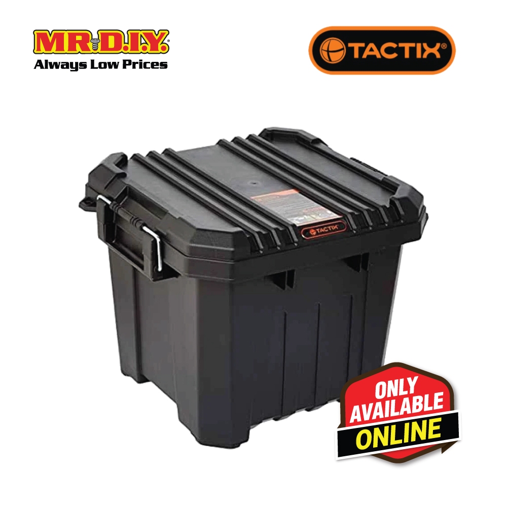 TACTIX Stackable Container Tool box (30L) | Shopee Philippines