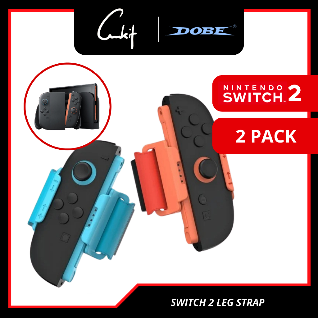 DOBE Leg Strap for Nintendo Switch 2 Left and Right Controller ...