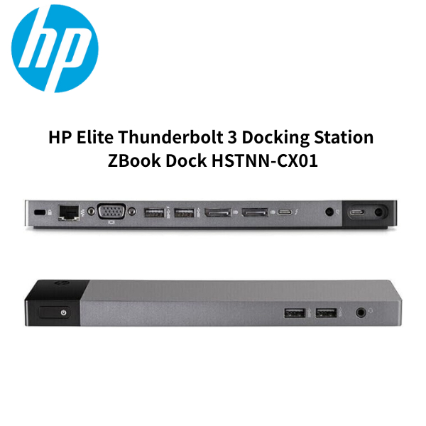 HP Elite Thunderbolt 3 Docking Station ZBook Dock HSTNN-CX01 with 90W Power Adapter | Shopee ...