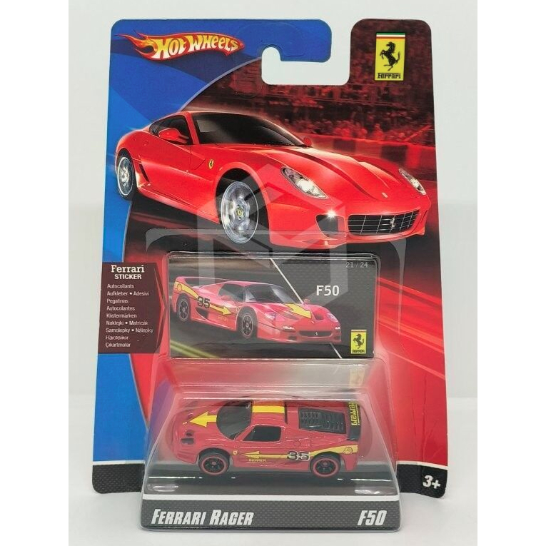 HOT WHEELS FERRARI RACER [FERRARI F50 NO.35] | Shopee Philippines