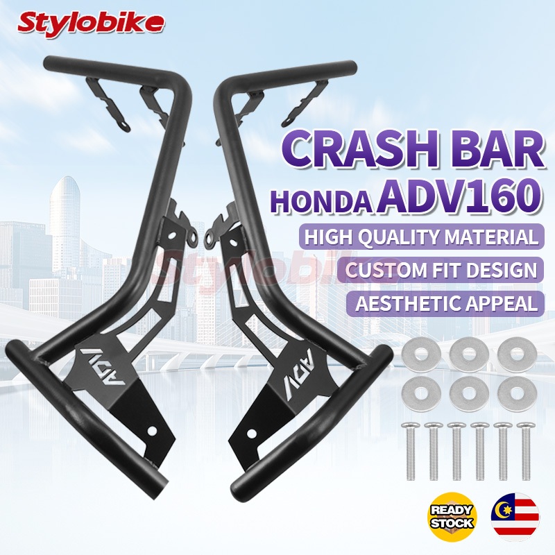 Honda ADV160 Crash Bar Crasbar Crashbar ADV 160 Design Crash Bar Frame ...