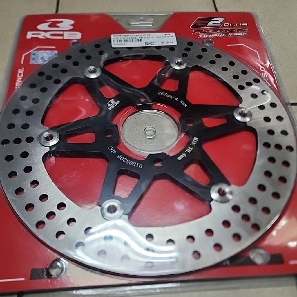 DISC PLATE RCB 'NEW" Y15ZR/LC135 STEEL FLOATING BRAKE DISC E2 PLUS ...