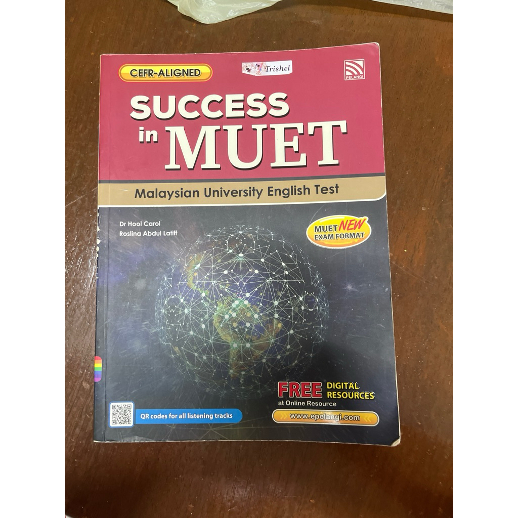 MUET ENGLISH BOOK GRAMMAR/LISTENING SPEAKING READING WRITING | Shopee ...
