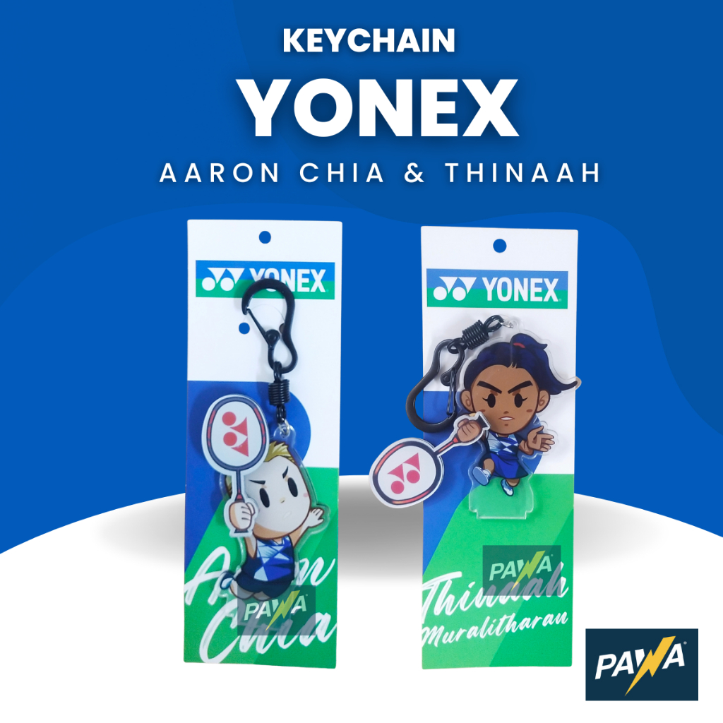 YONEX Badminton Masters 2025 Souvenir Player Keychain Aaron Chia ...