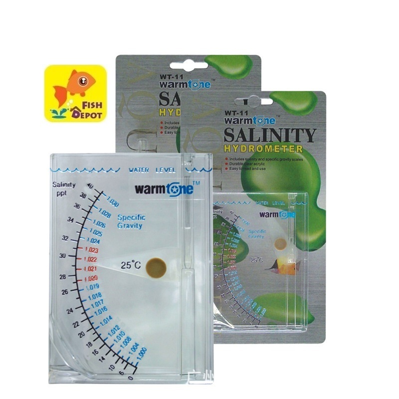 Warmtone WT‐11 Aquarium Salinity Hydrometer – Sea Water Specific ...